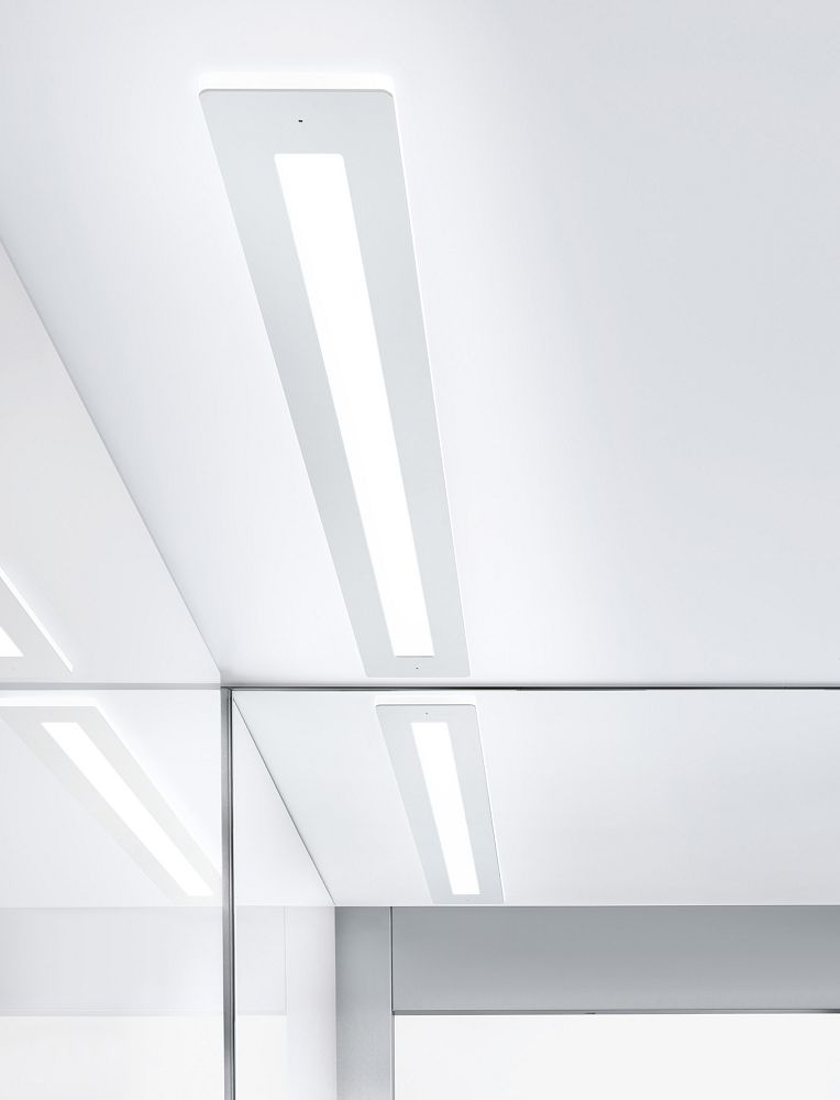 LD illuminated ceilings - The elevator light concept.